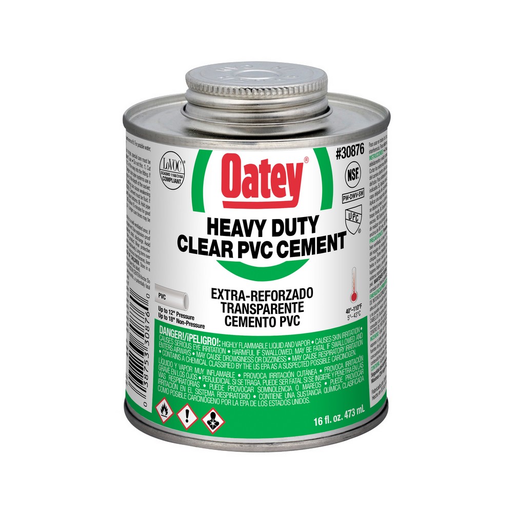 Northeastern | PVC Heavy Duty Clear Cement-1 Pint