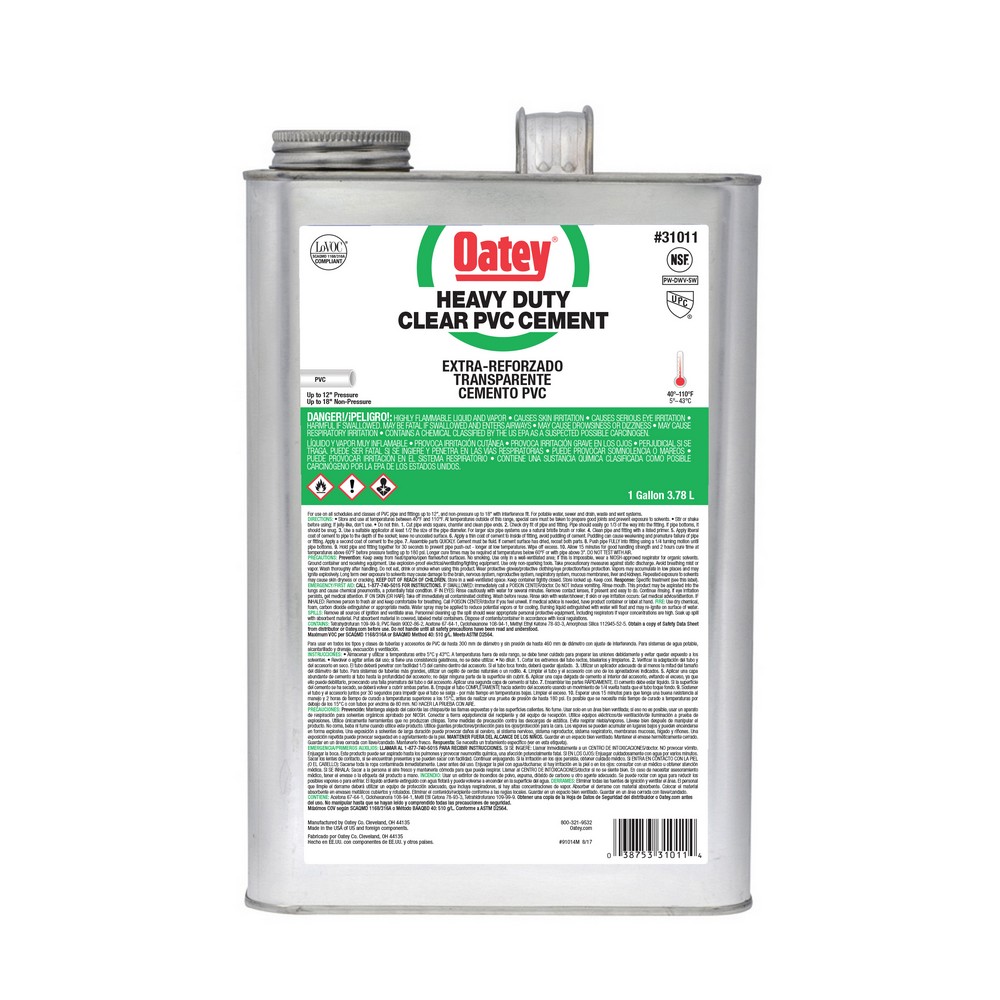 Northeastern | PVC Heavy Duty Clear Cement-1 Gallon
