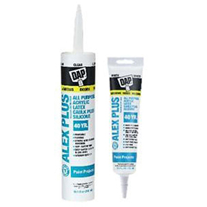 Northeastern | Clear Alex Plus® Adhesive Caulk 10.1 Fl Oz Tube, Acrylic ...