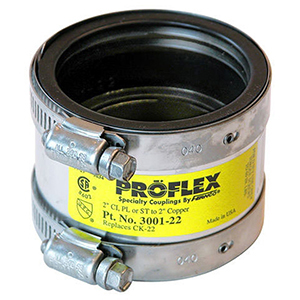 Northeastern | Proflex® 2" Cast Iron x Copper Flexible Coupling