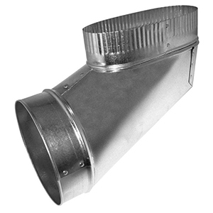 Northeastern | 6", Hot Dip Galvanized Steel, Reverse, Oval To Round ...