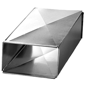 Northeastern | 20" X 8" X 48", Hot Dip Galvanized Steel, Sheet Metal ...