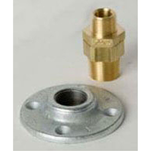 Northeastern | 1" CSST x MPT Brass Straight Male Floor Flange ...