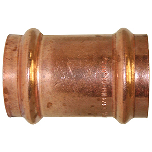 Northeastern | 1 ½" Copper Press Coupling (Less Stop)